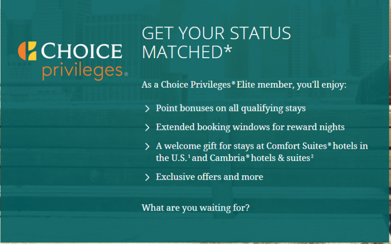 Hotel Loyalty: Apply for a Status Match With This Hotel Chain - Will ...