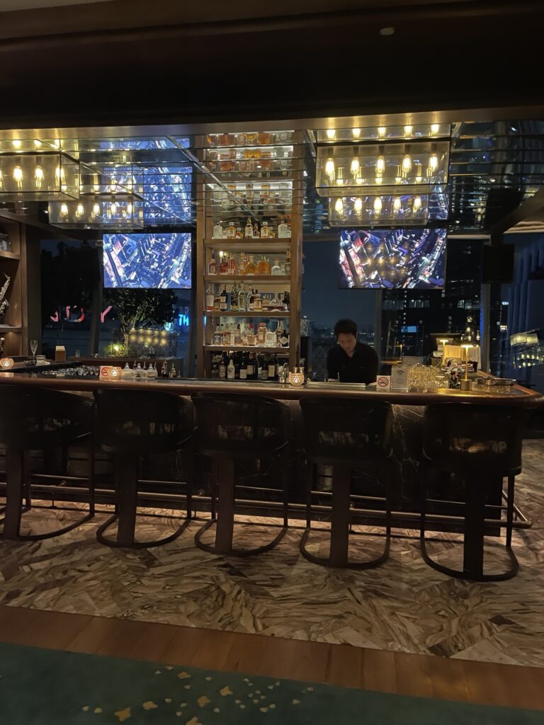 Our Rooftop Dinner at the Spectrum Lounge & Bar at Hyatt Regency ...